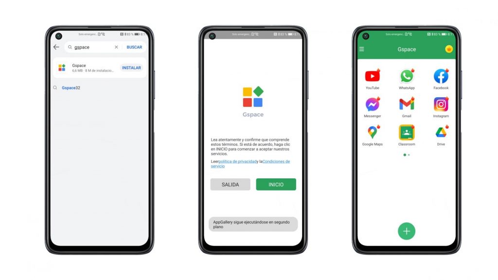 Huawei incluye GSpace en su App Gallery y permite instalar de manera simple los servicios de ...