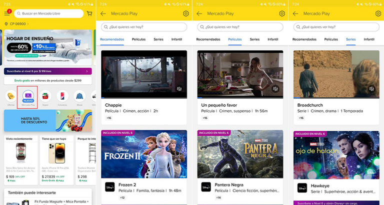 Así funciona Mercado Play el nuevo servicio de streaming de Mercado Libre disponible en México ...