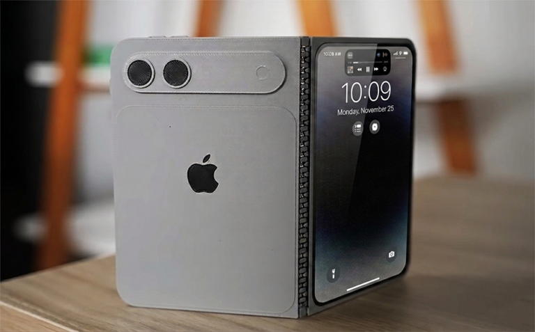 Nuevas imágenes filtradas del iPhone Fold confirmarían diseño y color ...
